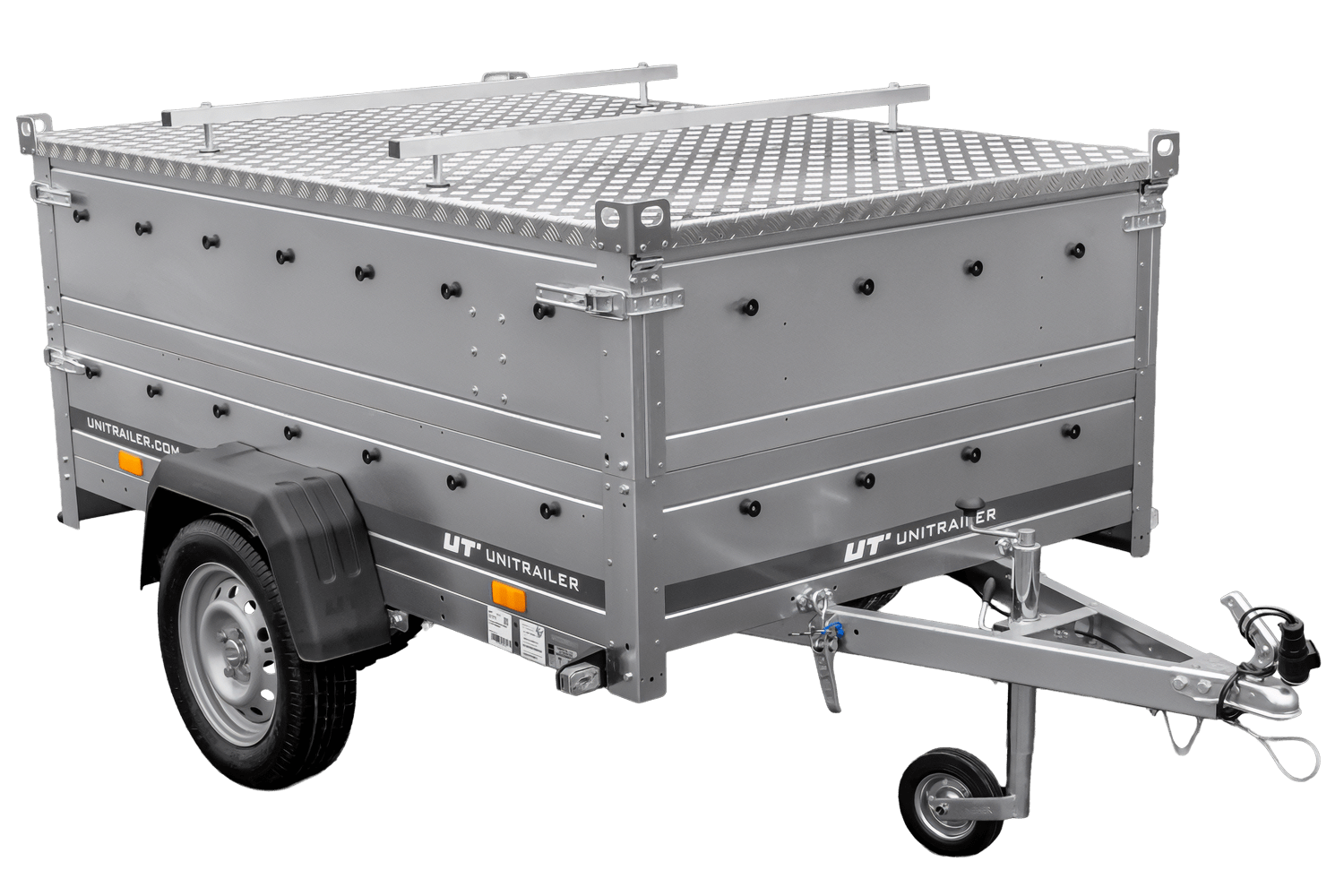 Remorque légère sur ressorts 200x125 UNITRAILER GARDEN 201/R KIPP avec ...