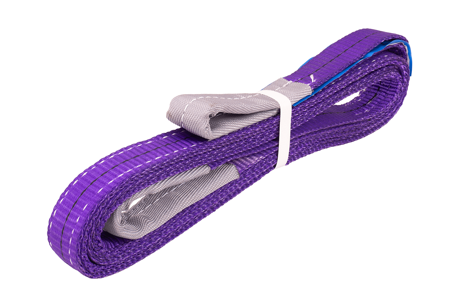 Élingue de levage HEFFA 2 m/30 mm/1 t avec boucles - UNITRAILER