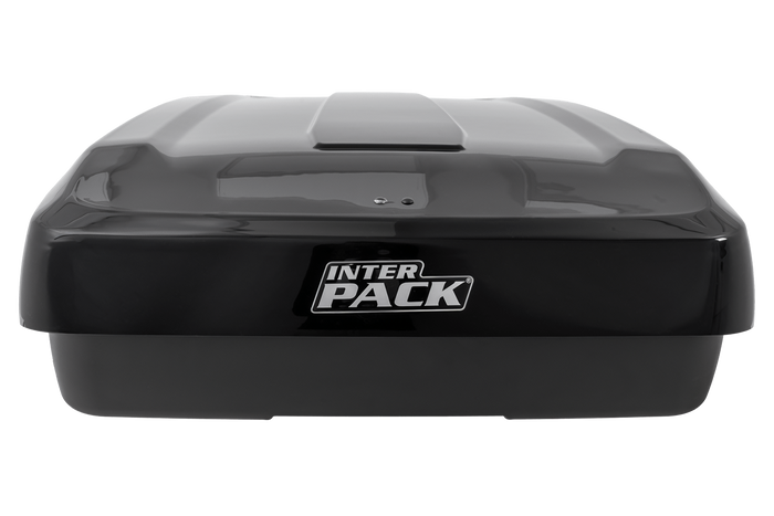Coffre de toit, box Inter Pack Monsun PRO L, noir métallisé - UNITRAILER